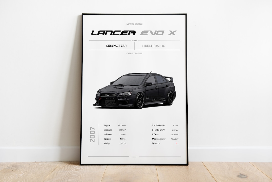 Mitsubishi Lancer Evo X 2007, Fast & Furious, Sports Car, Super Car ...