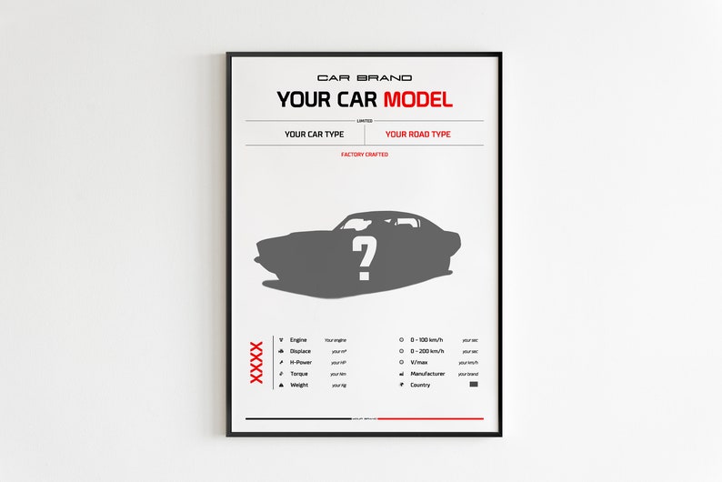 Costumized Poster of Your Own Dream Car, Car Poster, Super Car ...