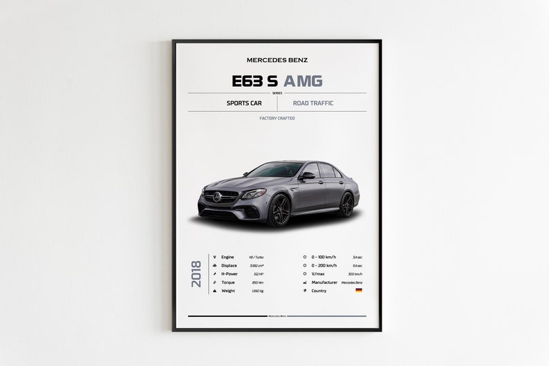 Mercedes Benz E63 S AMG 2018, Mercedes Benz, Sports Car, Super Car ...