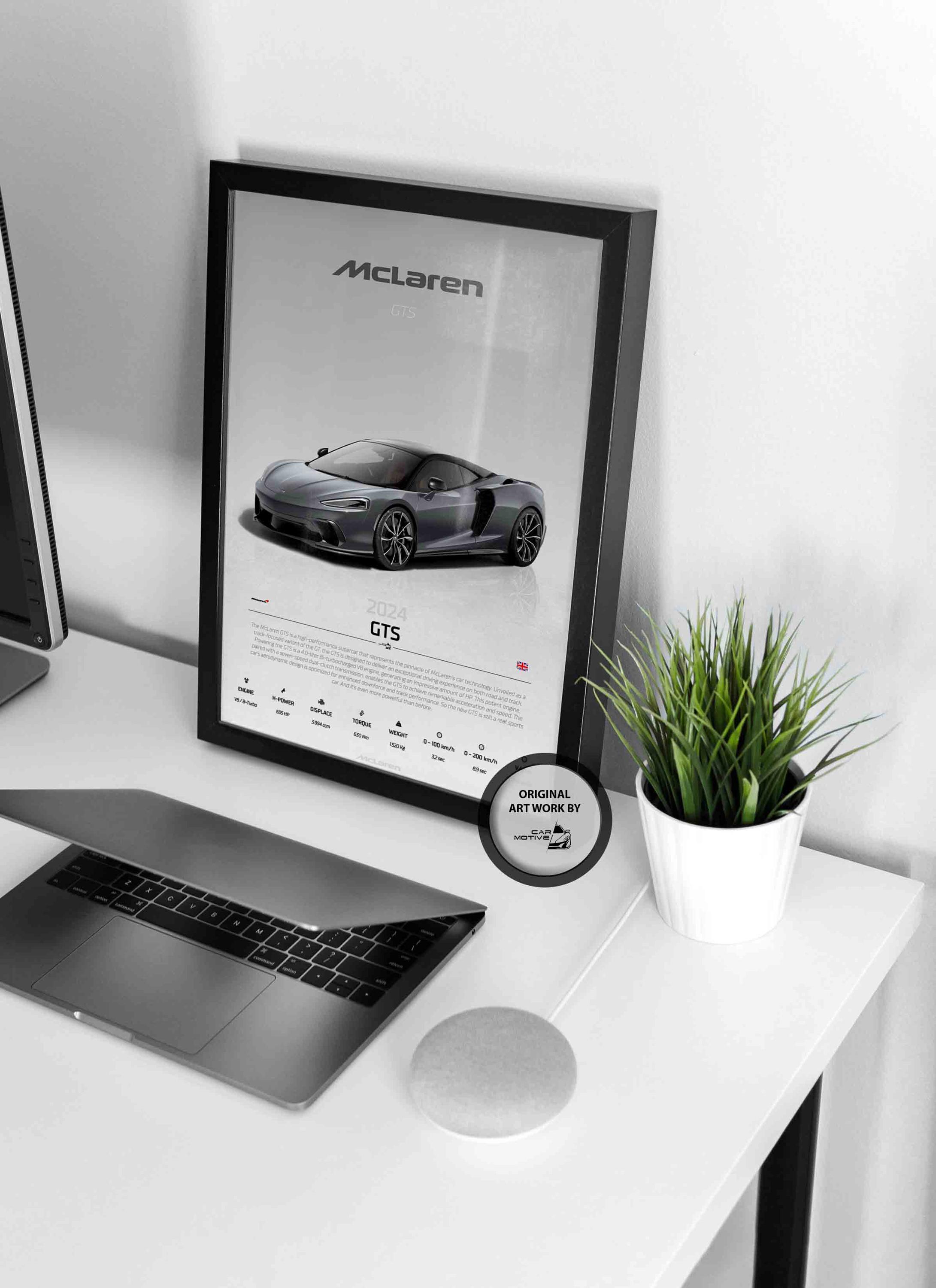 Mclaren GTS 2024, Hypercar, Car Poster, Fast & Furious Poster, Super ...