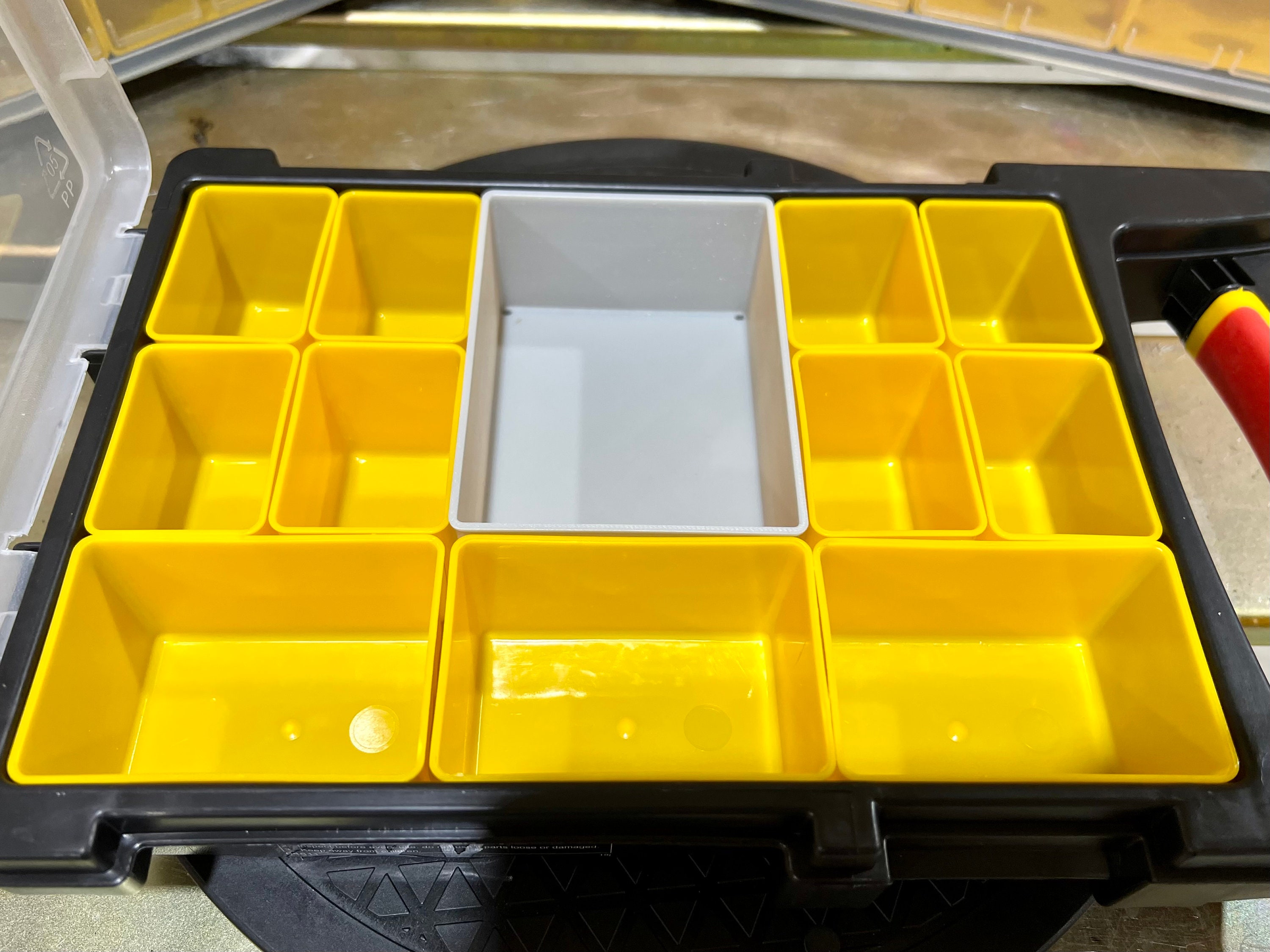 Harbor Freight Storehouse Organizer 64811, 93928, and 93927 Storage Bin ...