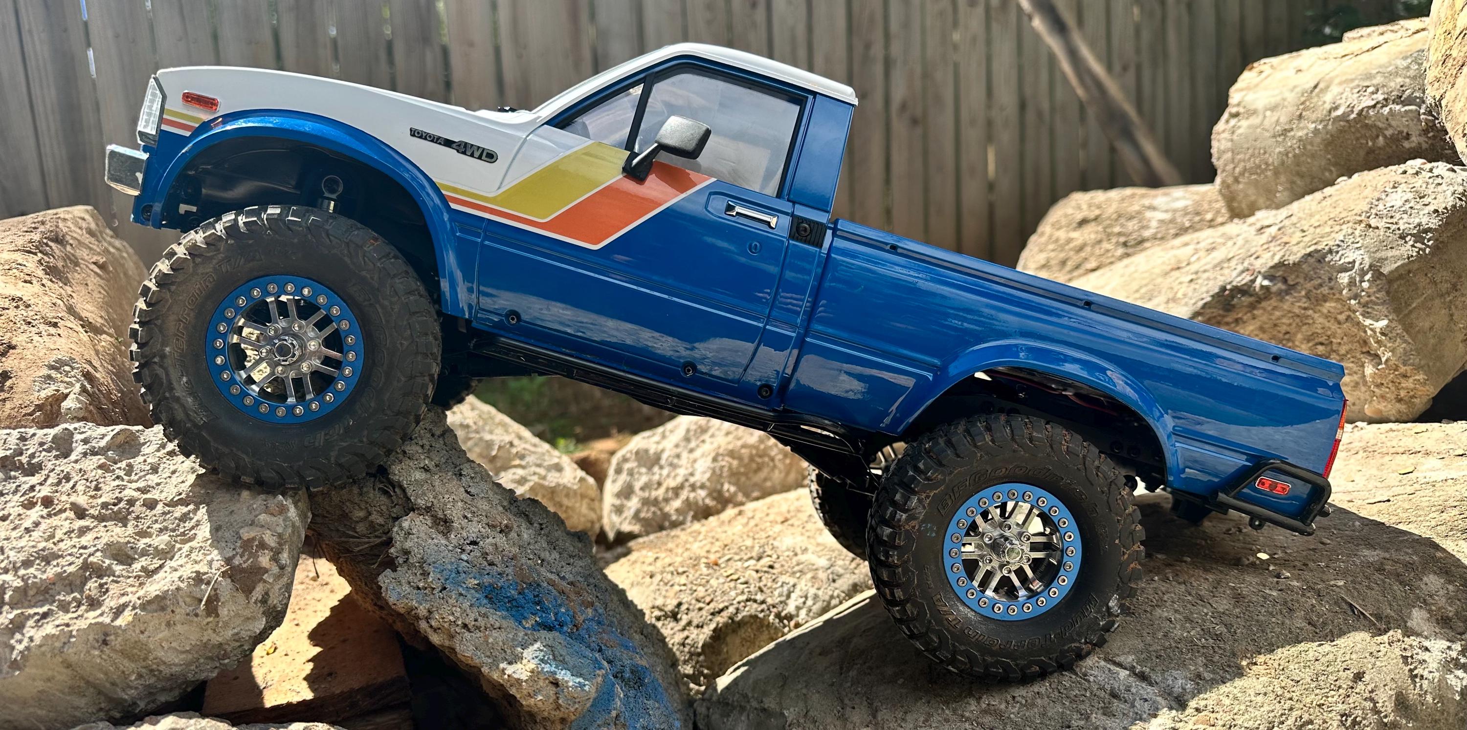 Aluminum Scale 1.9 RC Rock Crawler Wheels Machined Finished. Made in ...