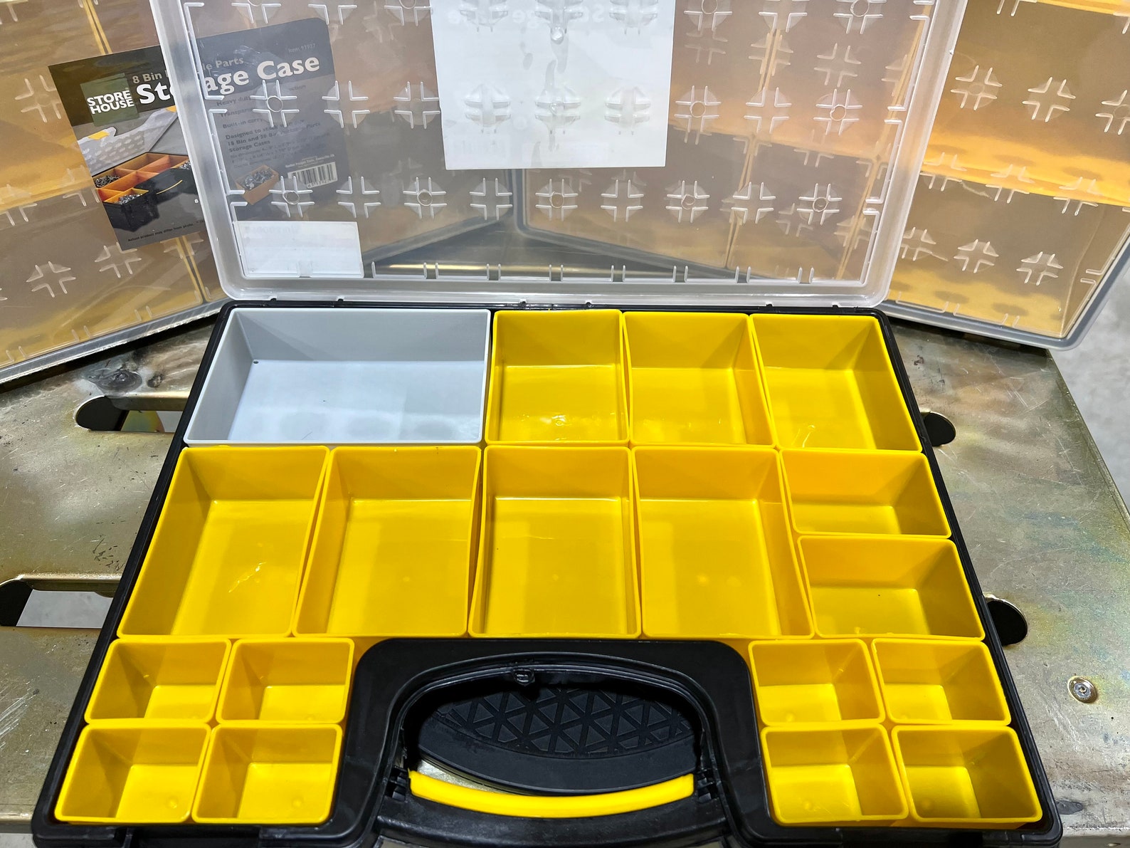 Harbor Freight Storehouse Organizer 64811, 93928, and 93927 Storage Bin ...