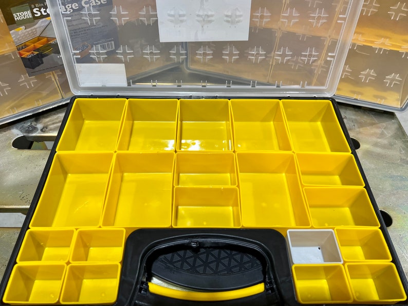 Harbor Freight Storehouse Organizer 64811, 93928, and 93927 Storage Bin ...