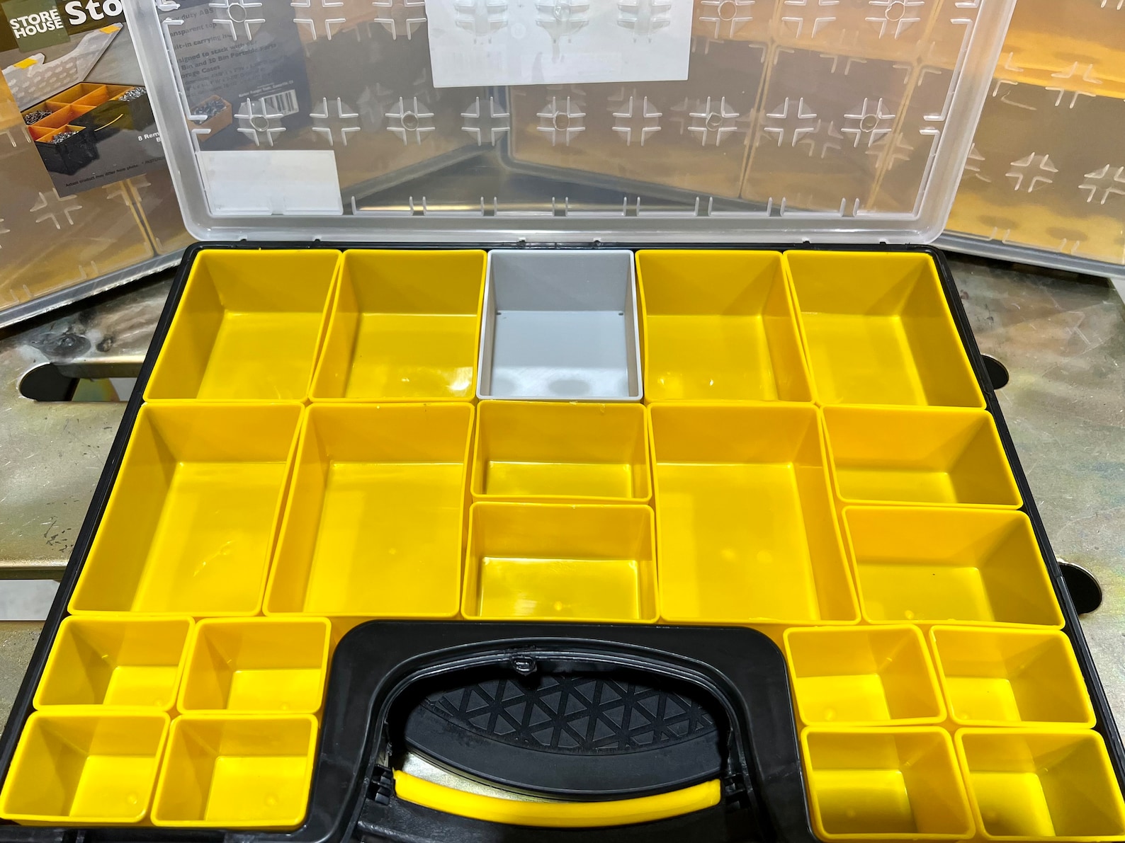 Harbor Freight Storehouse Organizer 64811, 93928, and 93927 Storage Bin ...