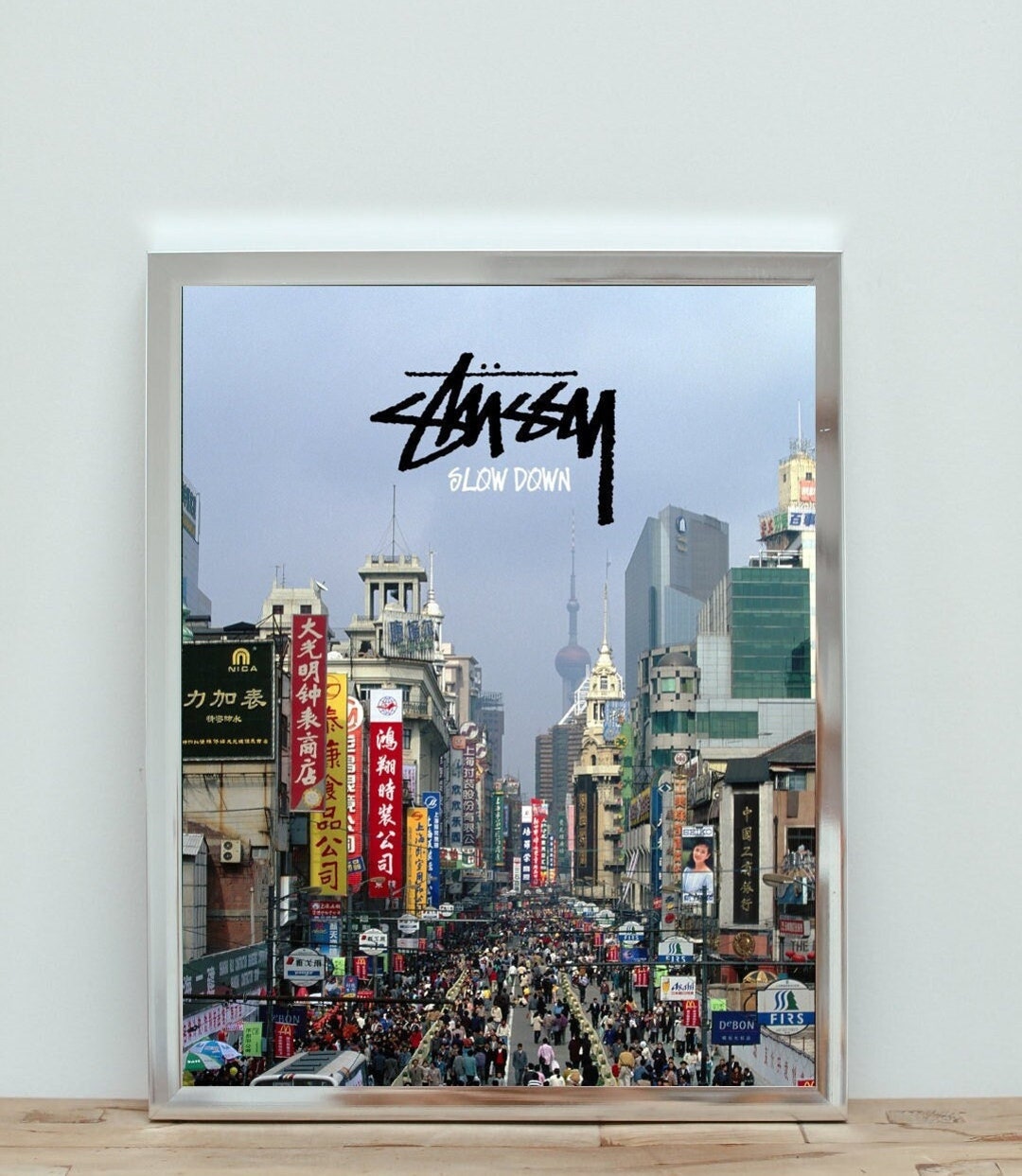 Stussy Vintage Poster City Design - Etsy