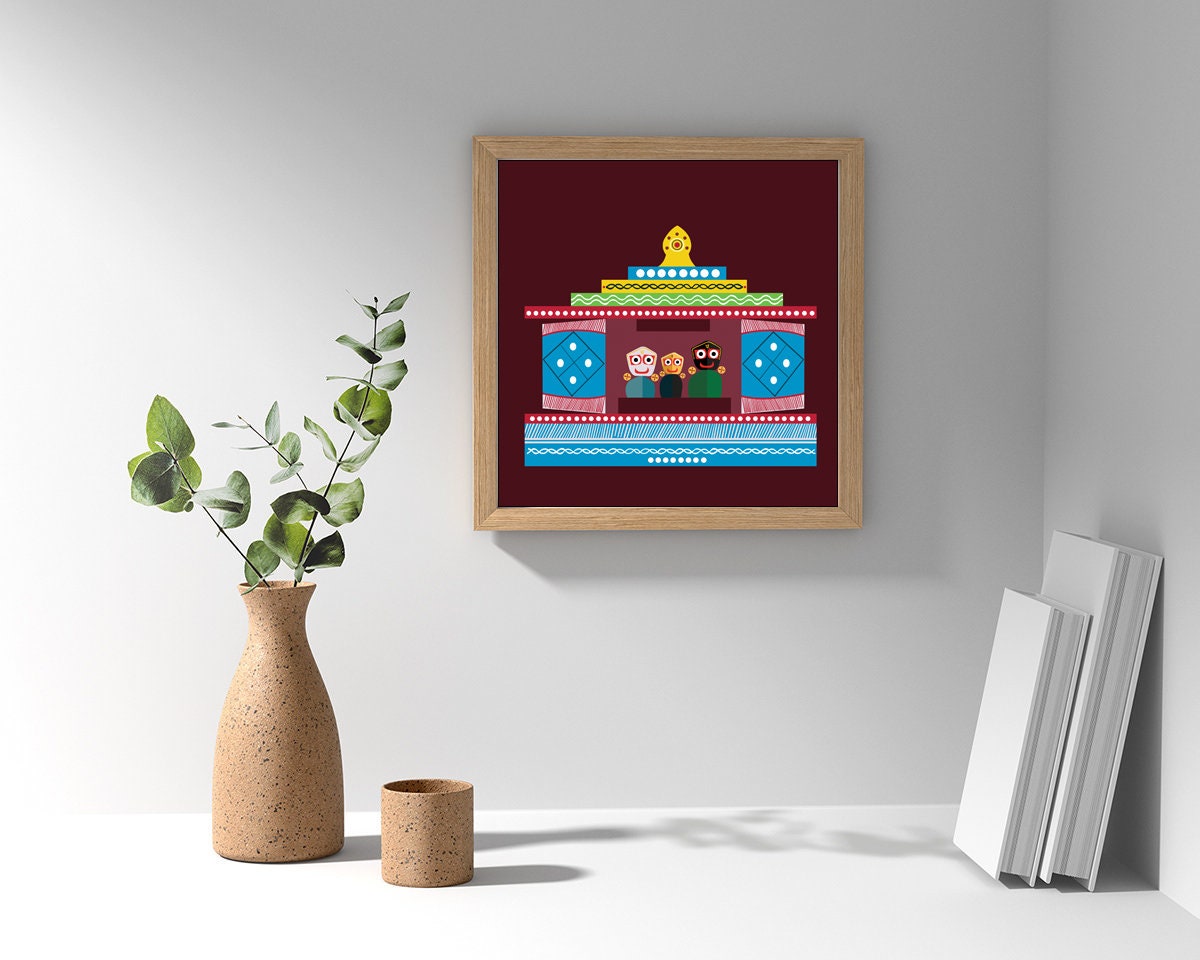 Jagganath Art for Frame | Digital Download - Etsy