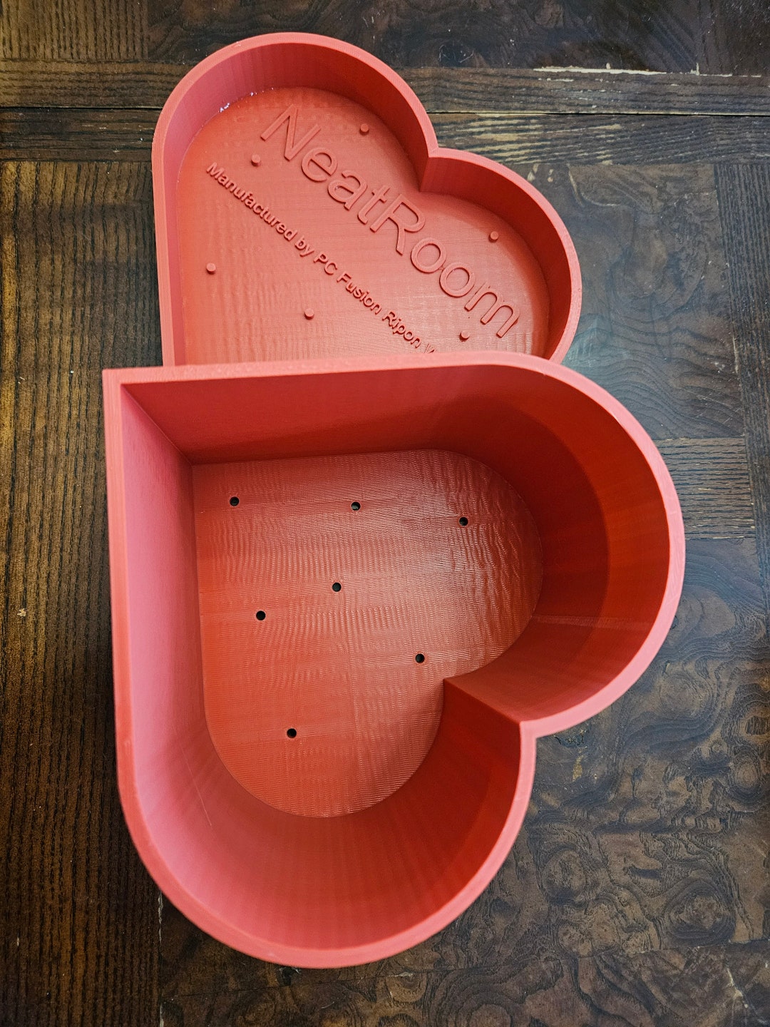 Heart Flower Pot With Matching Drip Tray. - Etsy