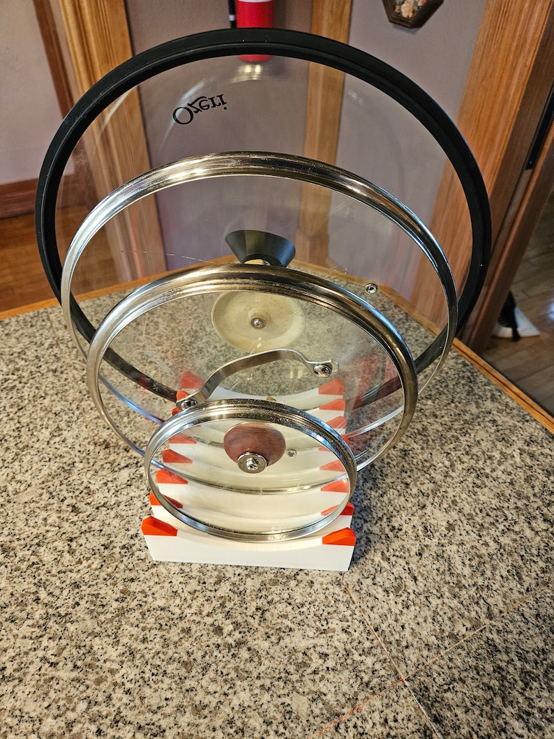 Pot Lid Holder - Etsy