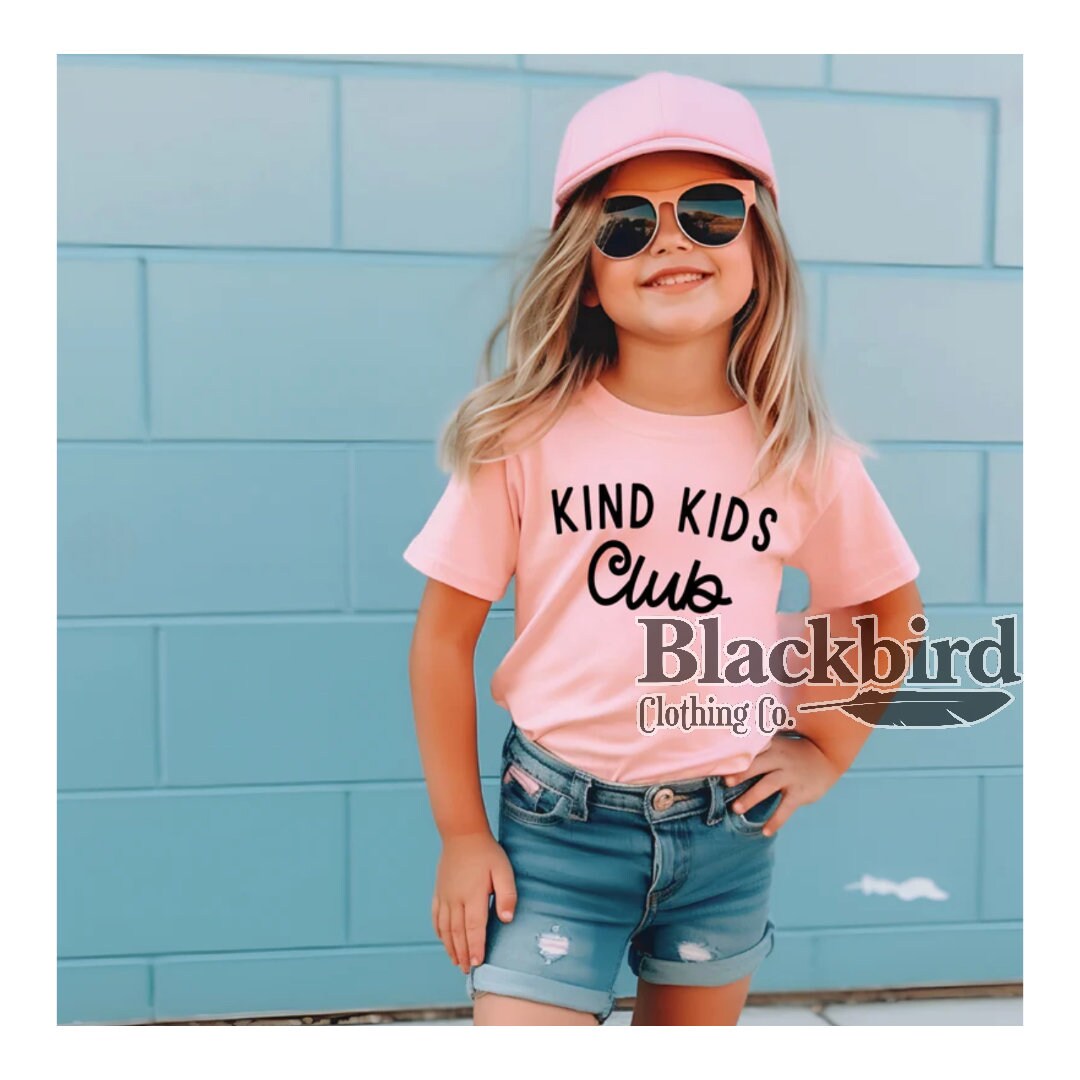 Kind Kids Club Shirt || Be a Good Person || Loved || Good Kids || Kind ...