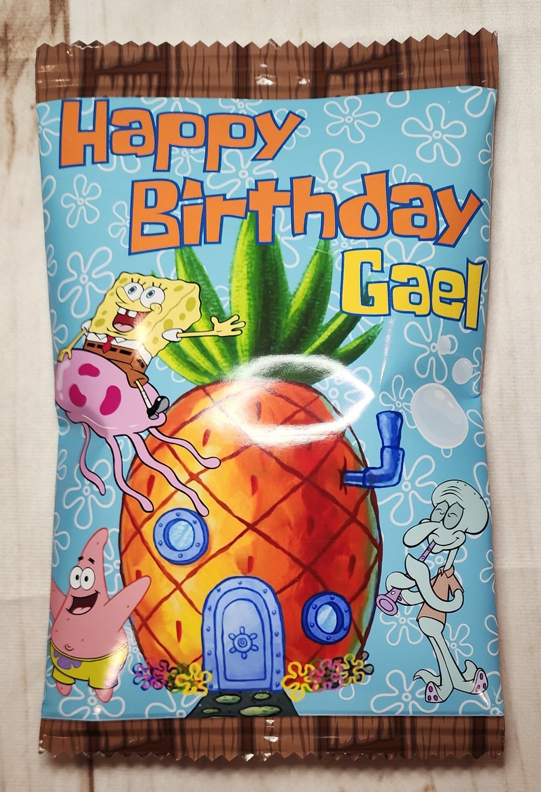 Spongebob Blue's Clues Scooby Doo Potato Chip Bags Birthday Favors ...