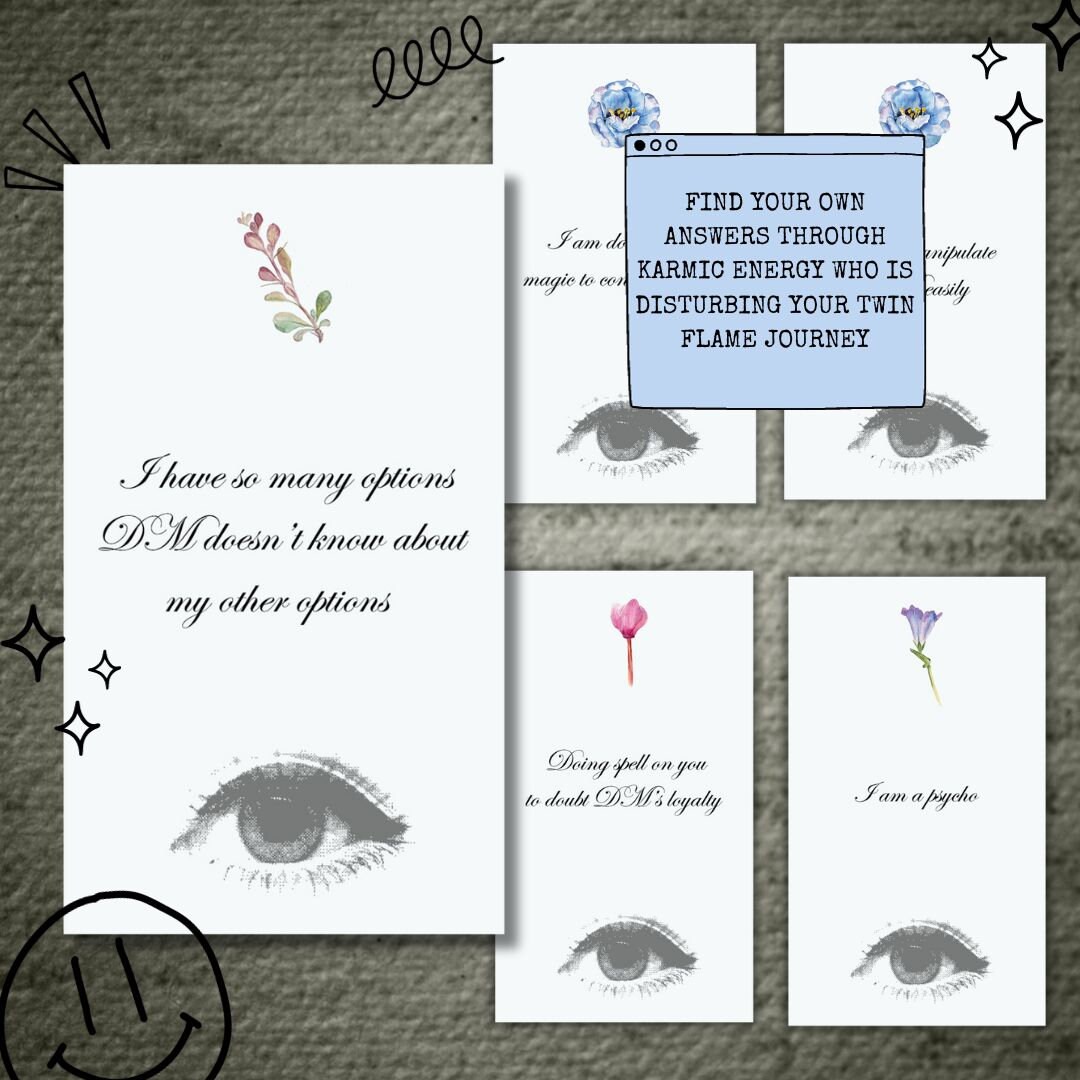 Karmic Confession Oracle Deck Tarot Deck 79 Cards Printable Digital ...