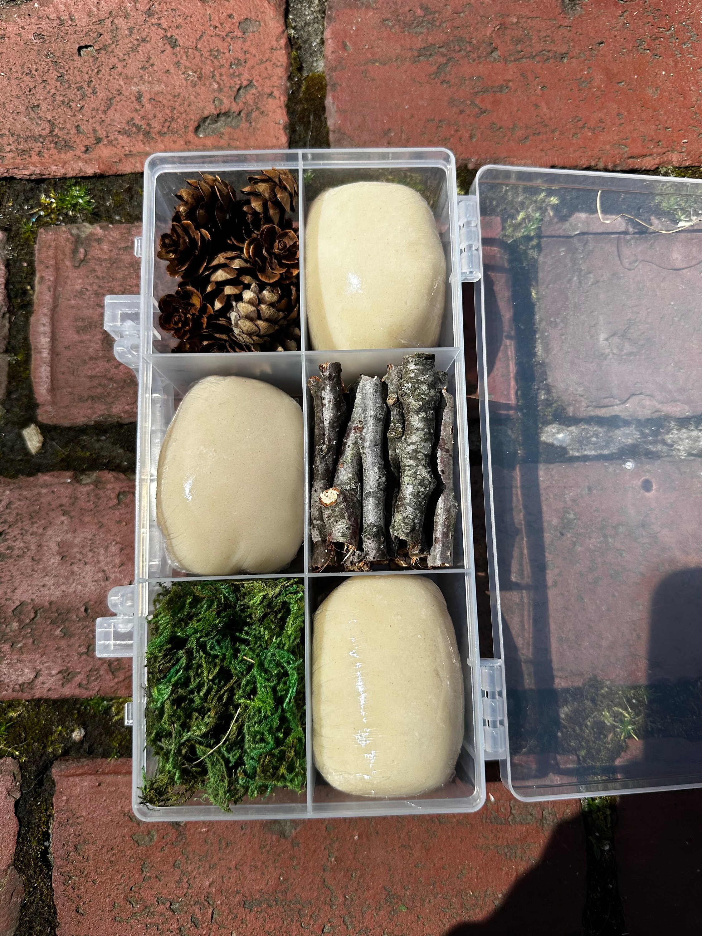 Nature Playdough Sensory Box - Etsy