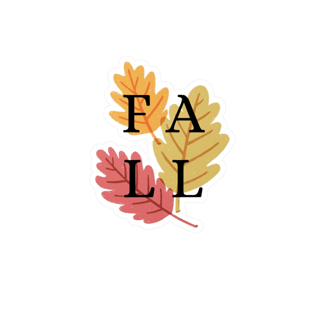 Fall Vinyl Decal - Etsy