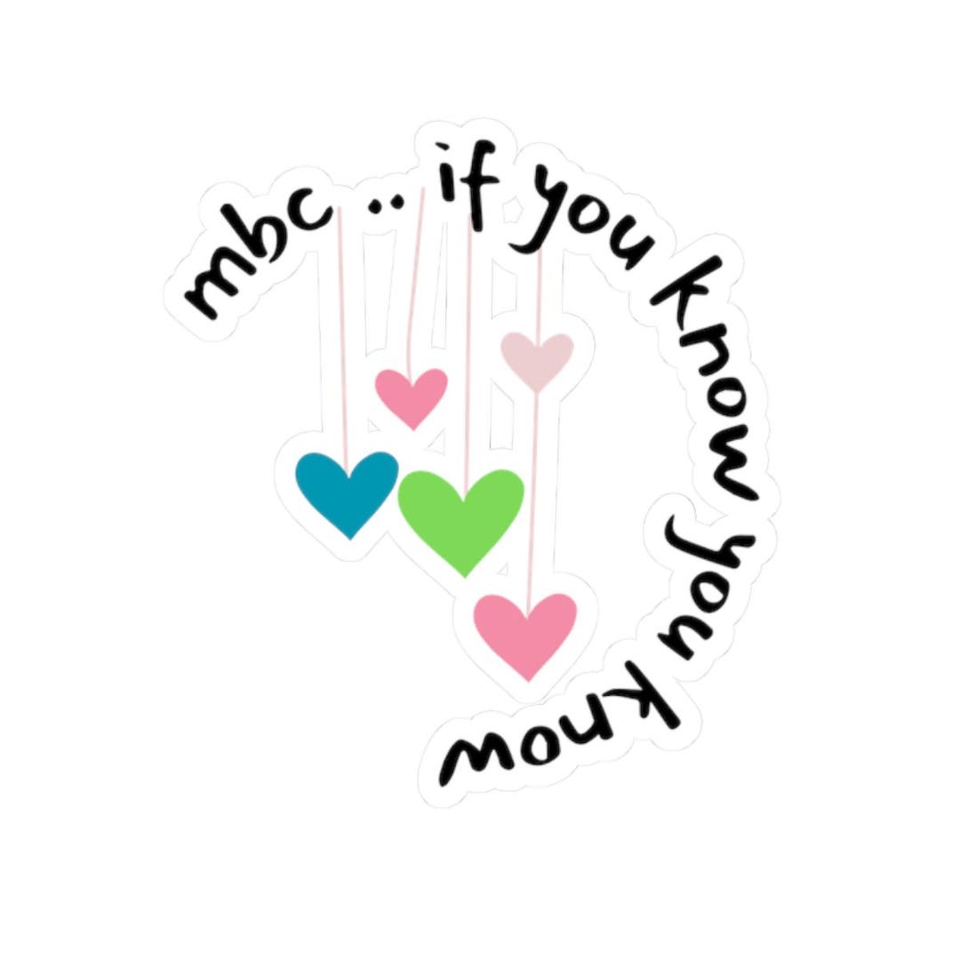 Metastatic Breast Cancer Awareness Sticker, Mbc Thriver, Breast Cancer ...