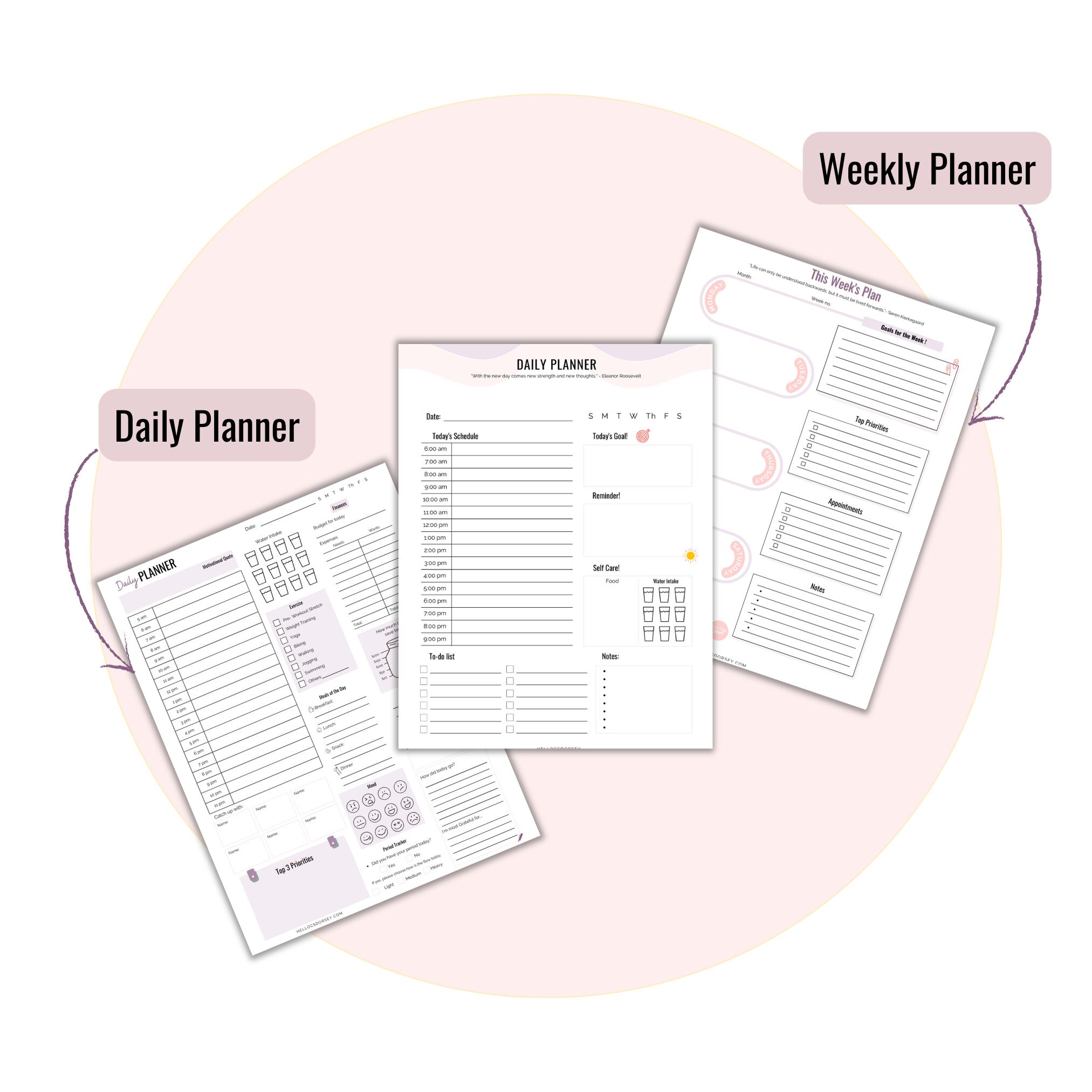 2024 Planner Bundle Printable - Etsy