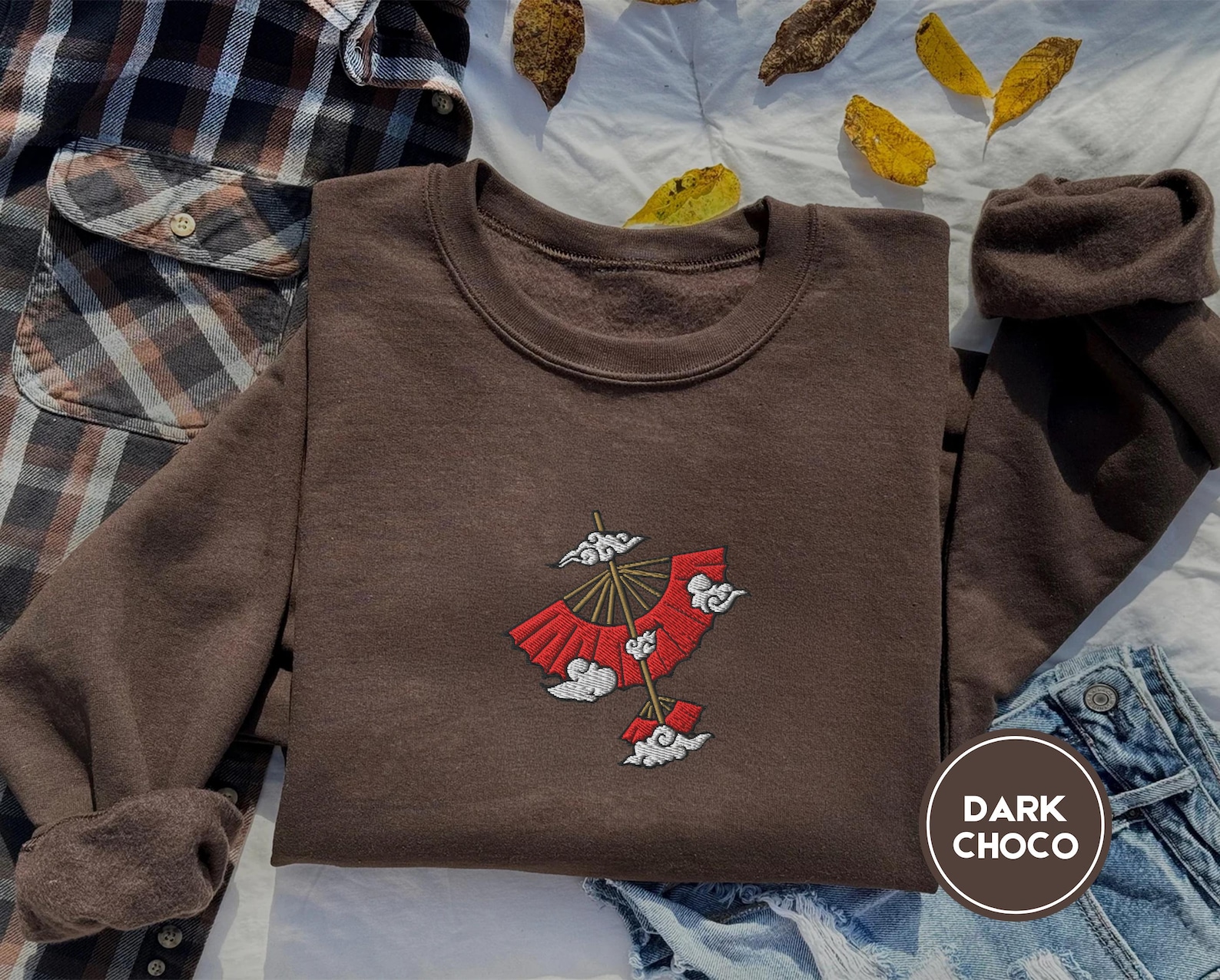 Airbender-inspired Flying Staff Glider Embroidered Sweatshirt – Cozy ...