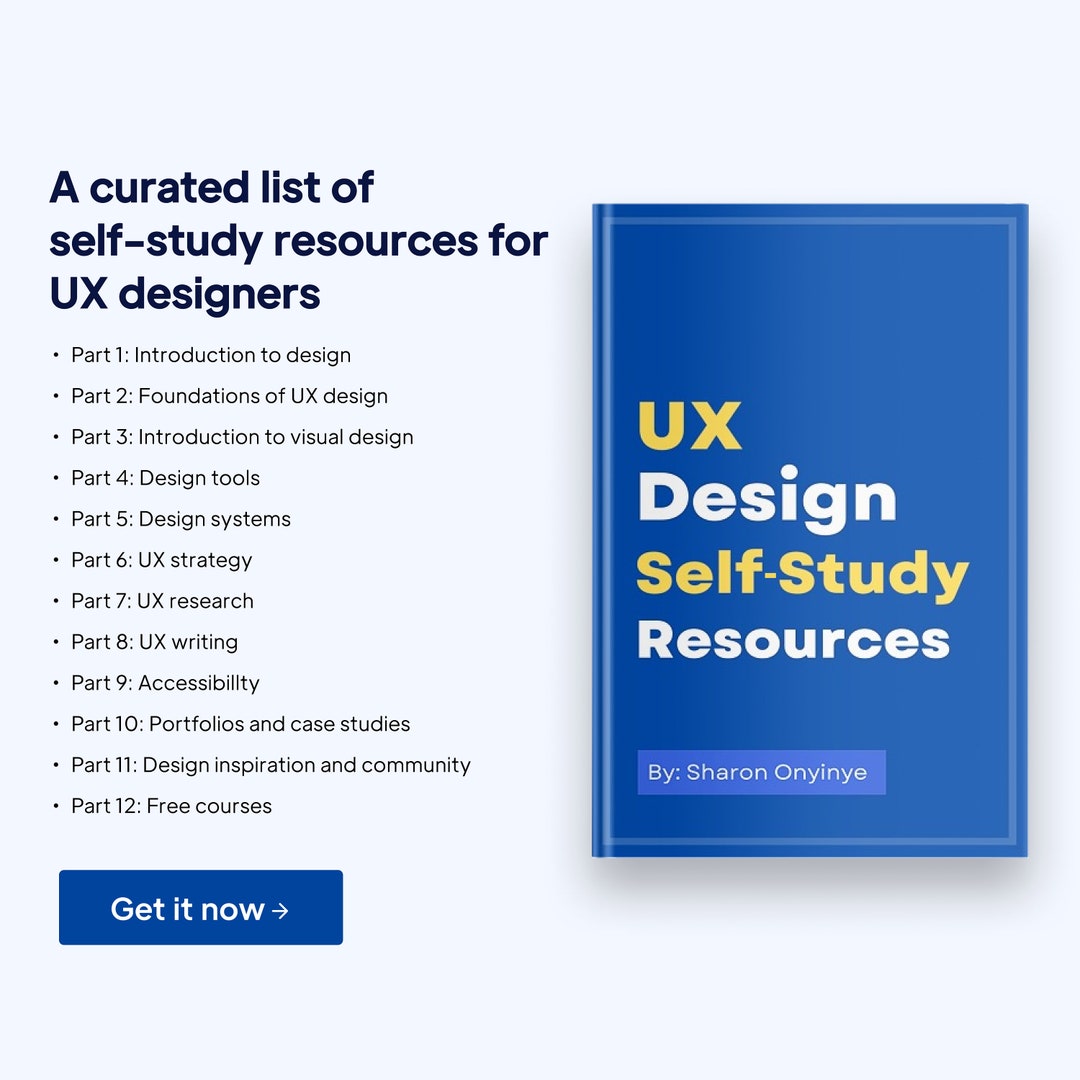 UX Design Guide: Comprehensive Self-study Toolkit, Designer Career ...