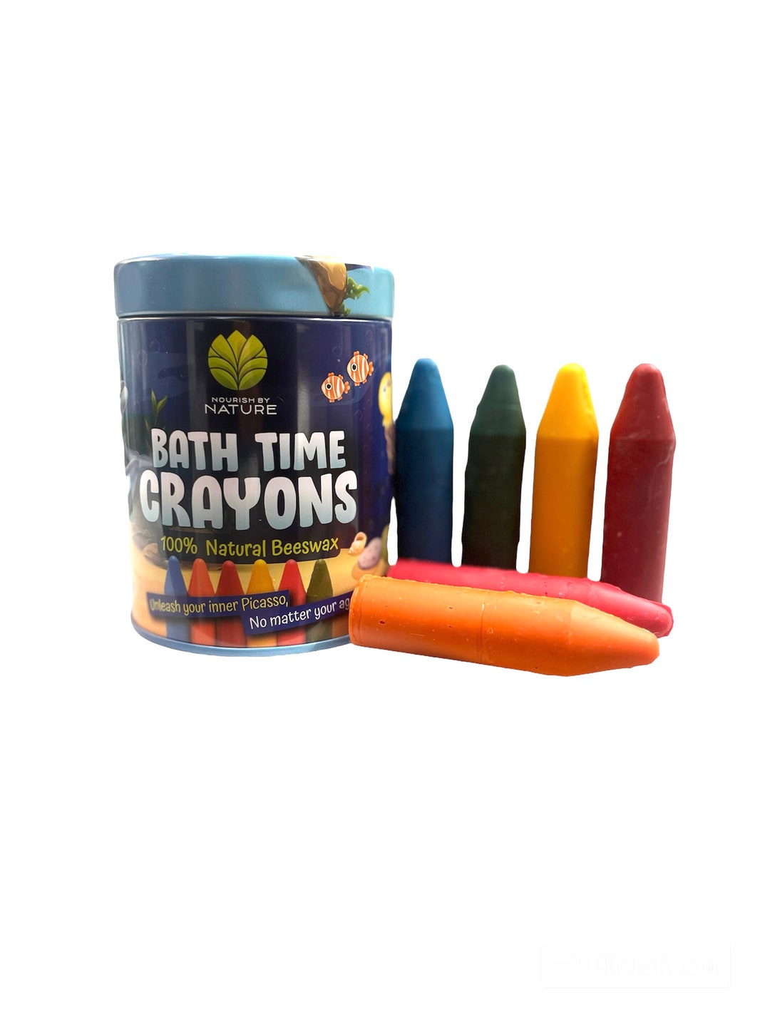 Bath Time Crayons Extra Thick and No Breakages. Long Lasting, Washable ...