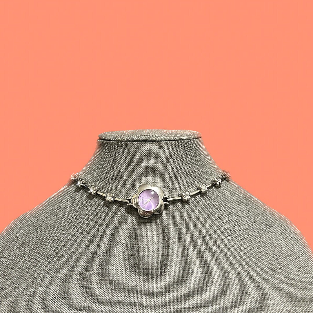 Handmade Repurposed Vintage Clock Choker / Watch Necklace - Etsy