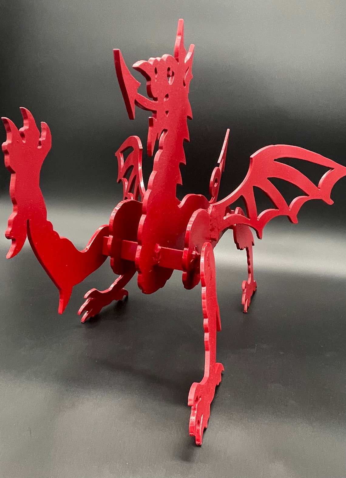 Y Ddraig Goch / the Welsh Red Dragon - Etsy UK