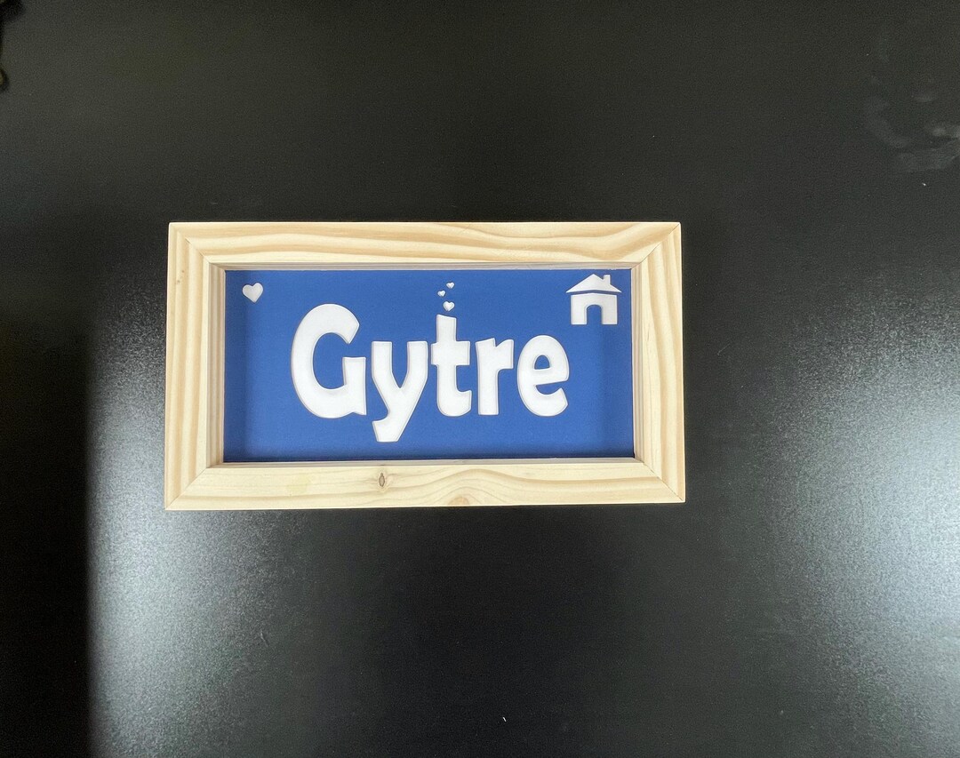 Arwydd Pren gytre / gytre Wooden Sign - Etsy