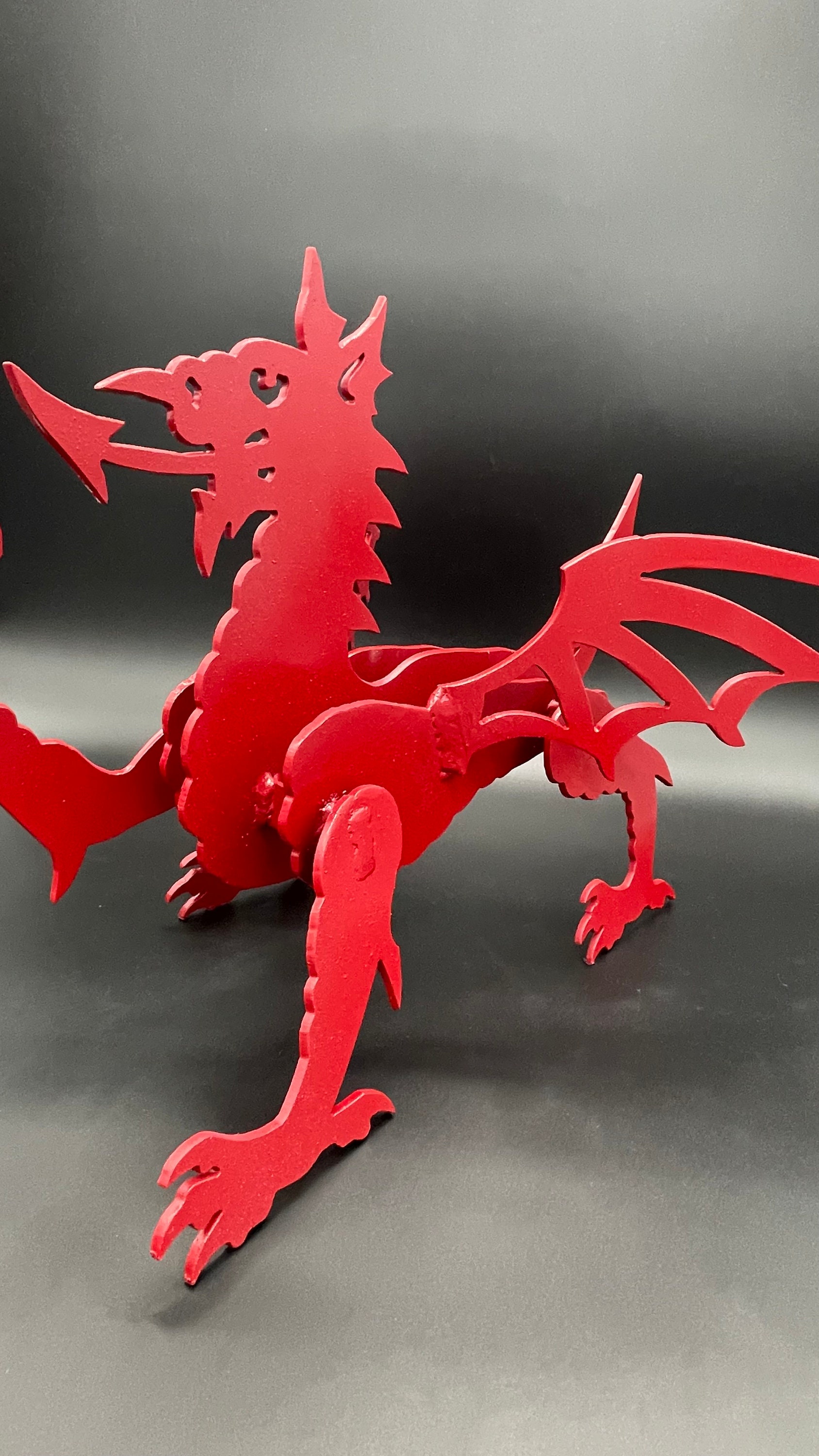 Y Ddraig Goch / the Welsh Red Dragon - Etsy UK