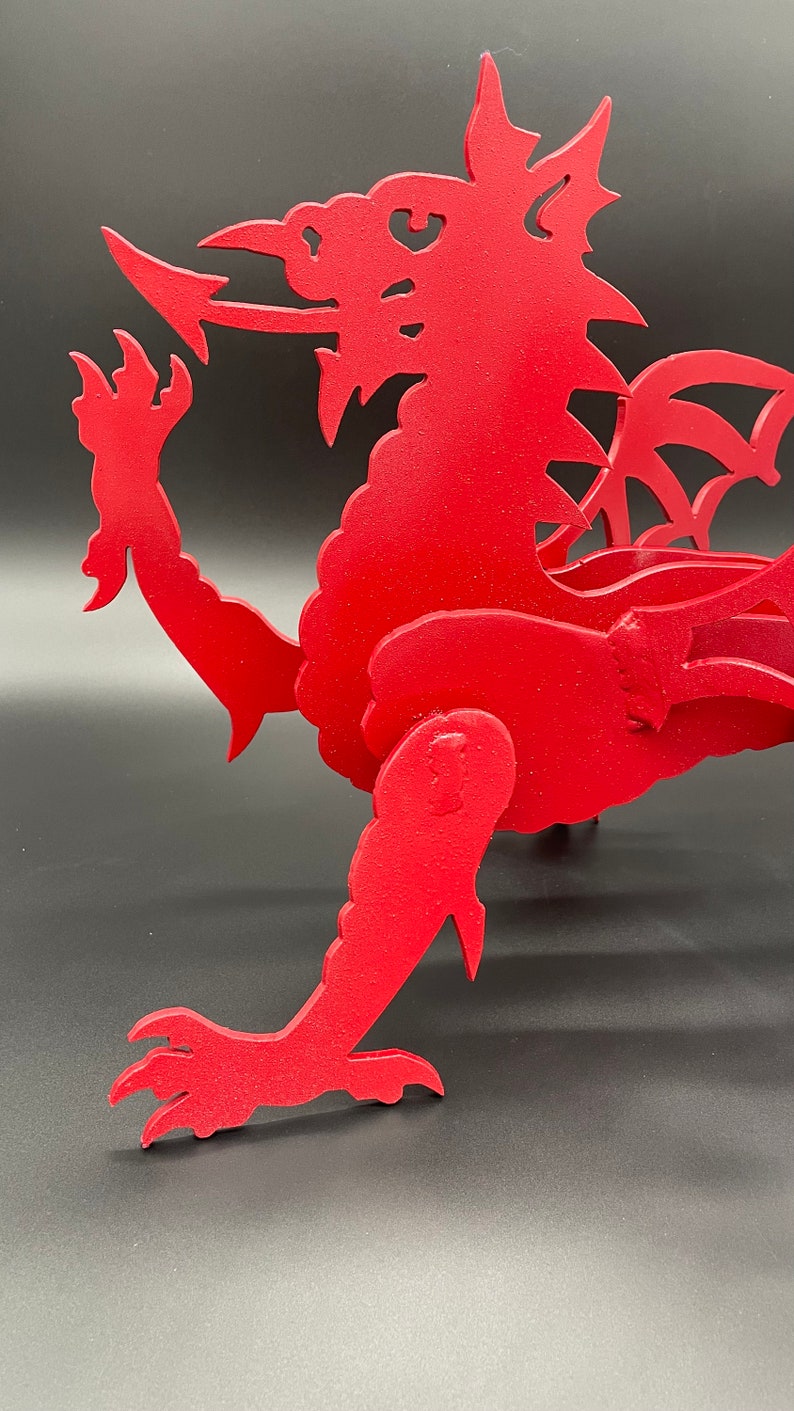 Y Ddraig Goch / the Welsh Red Dragon - Etsy UK