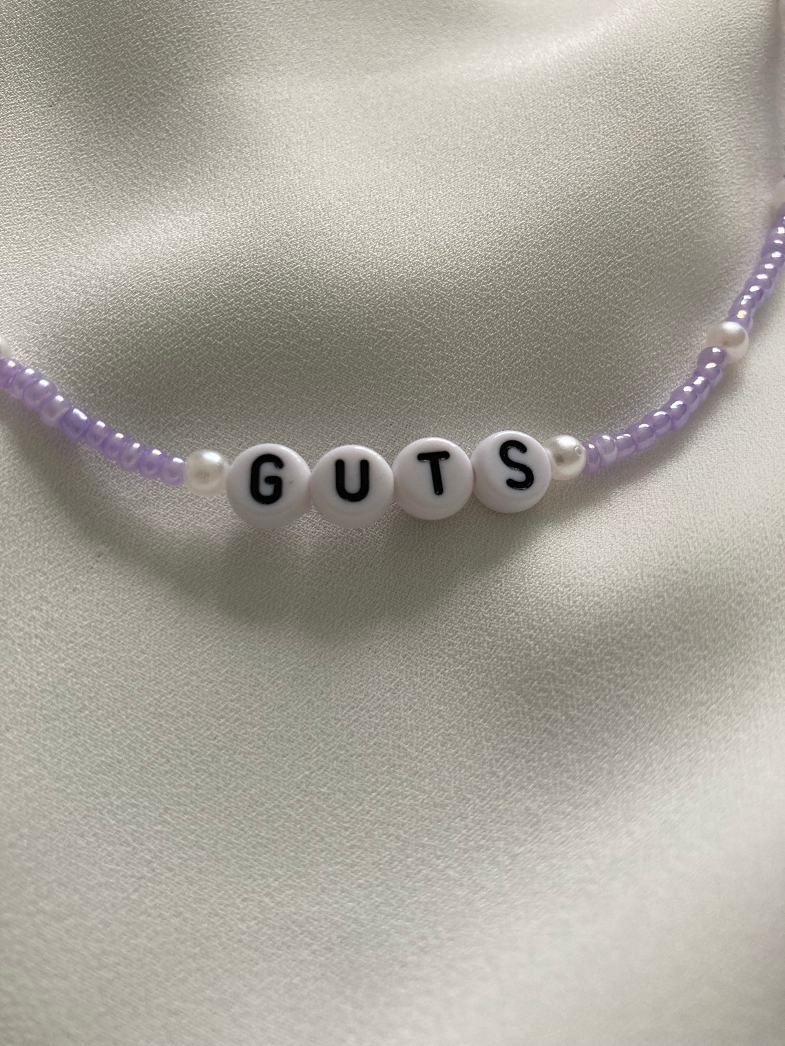 Olivia Rodrigo ‘GUTS’ Inspired Necklace - Etsy