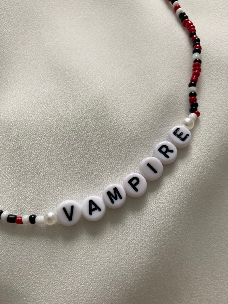 Olivia Rodrigo ‘vampire’ From the Album ‘guts’ Inspired Necklace - Etsy
