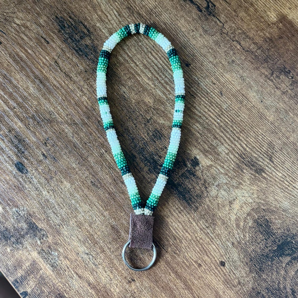 Authentic Native American Handmade Beaded Keychain/wristlet | American ...