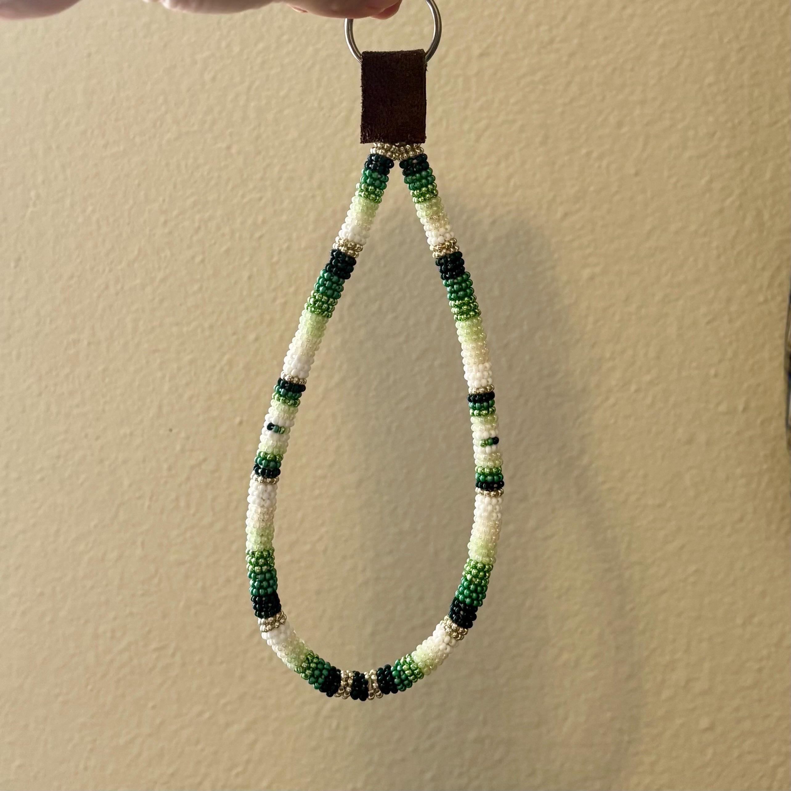Authentic Native American Handmade Beaded Keychain/wristlet | American ...