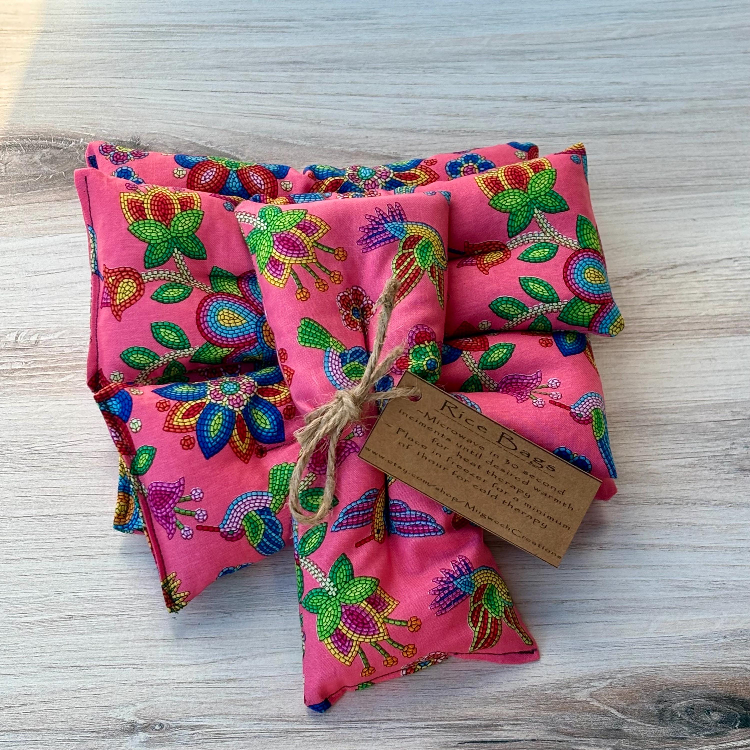 Microwaveable Heated Rice Bag | Heat Pad | Cold Pack | Native American ...