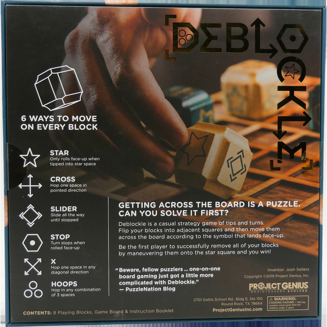 Deblockle Two-player Strategy Game - Etsy