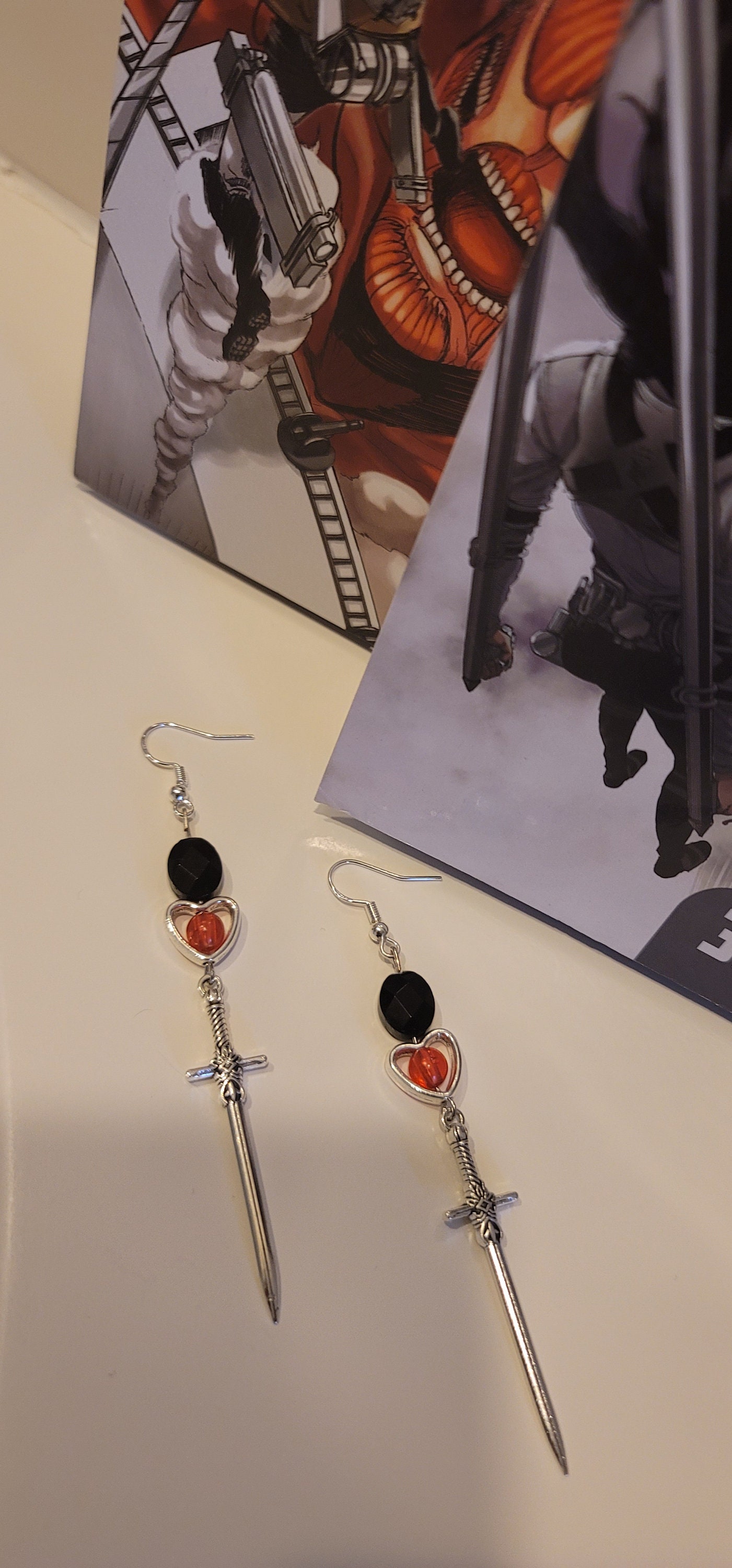 Mikasa Ackerman Attack on Titan Inspired Silver ODM Gear Sword - Etsy