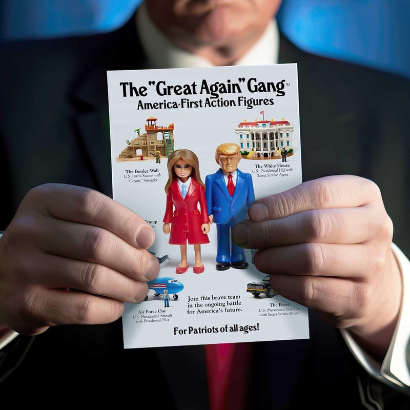 Trump Toy Truck - Etsy