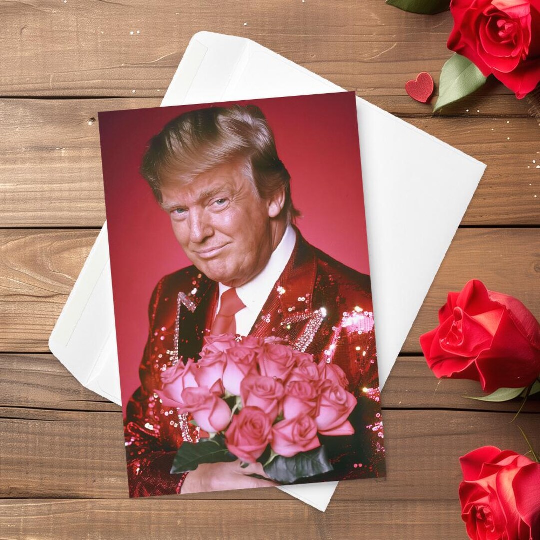 Trump Valentine's Day Card - “our Love is the Biggest... Yuge!" - 4″ × ...