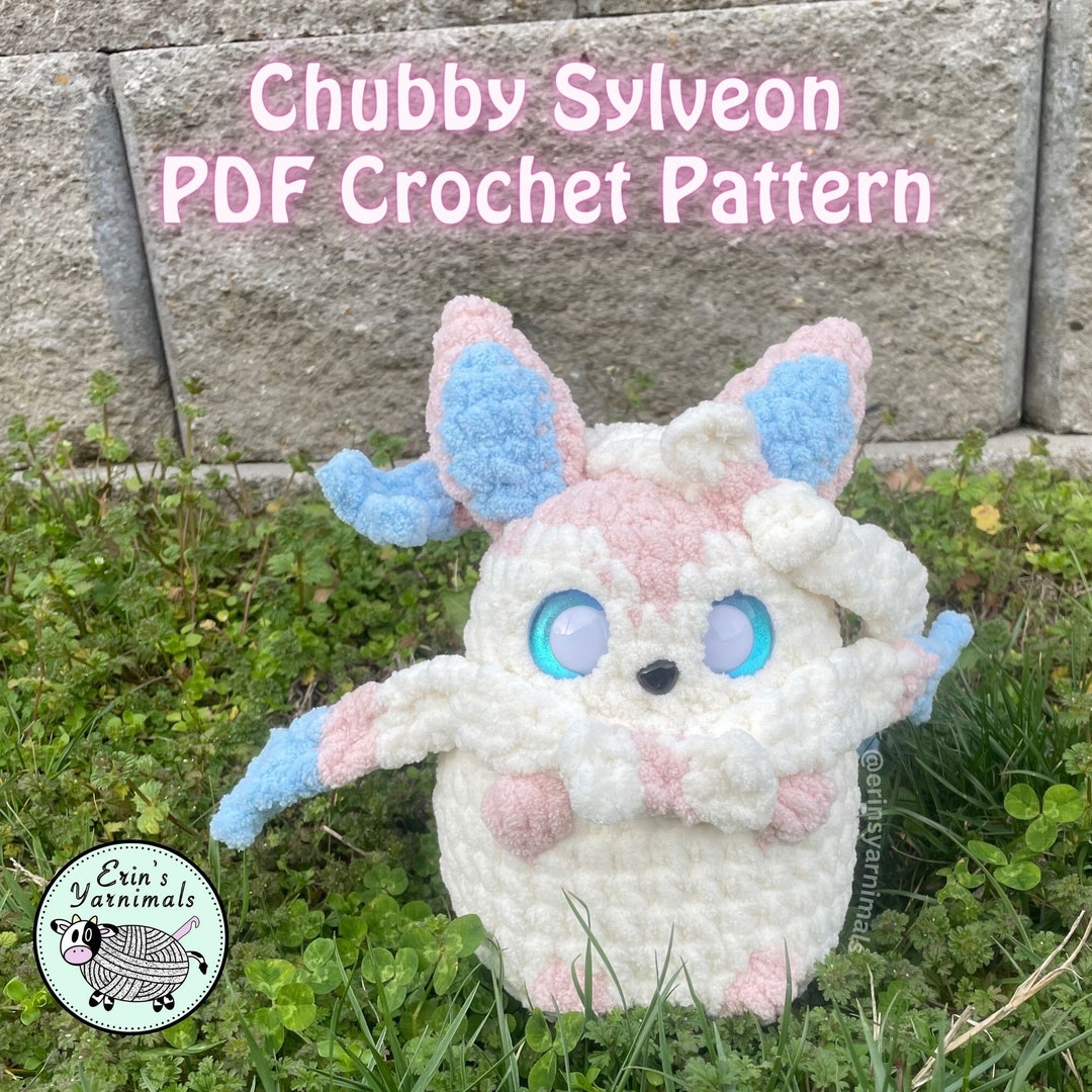 Chubby Sylveon PDF Crochet Pattern - Etsy UK
