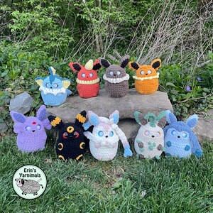 Chubby Yarnimal Crochet PDF Pattern Bundle - Pack 1 - Etsy