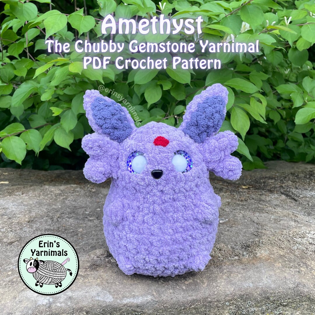 Chubby Amethyst PDF Crochet Pattern - Etsy