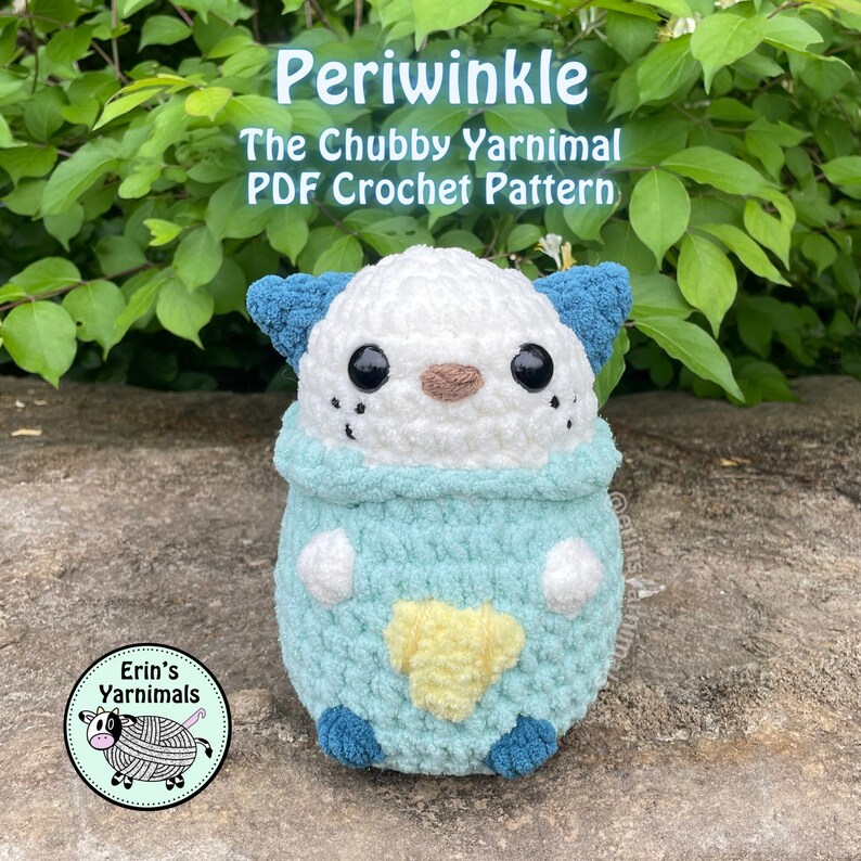 Chubby Periwinkle PDF Crochet Pattern - Etsy