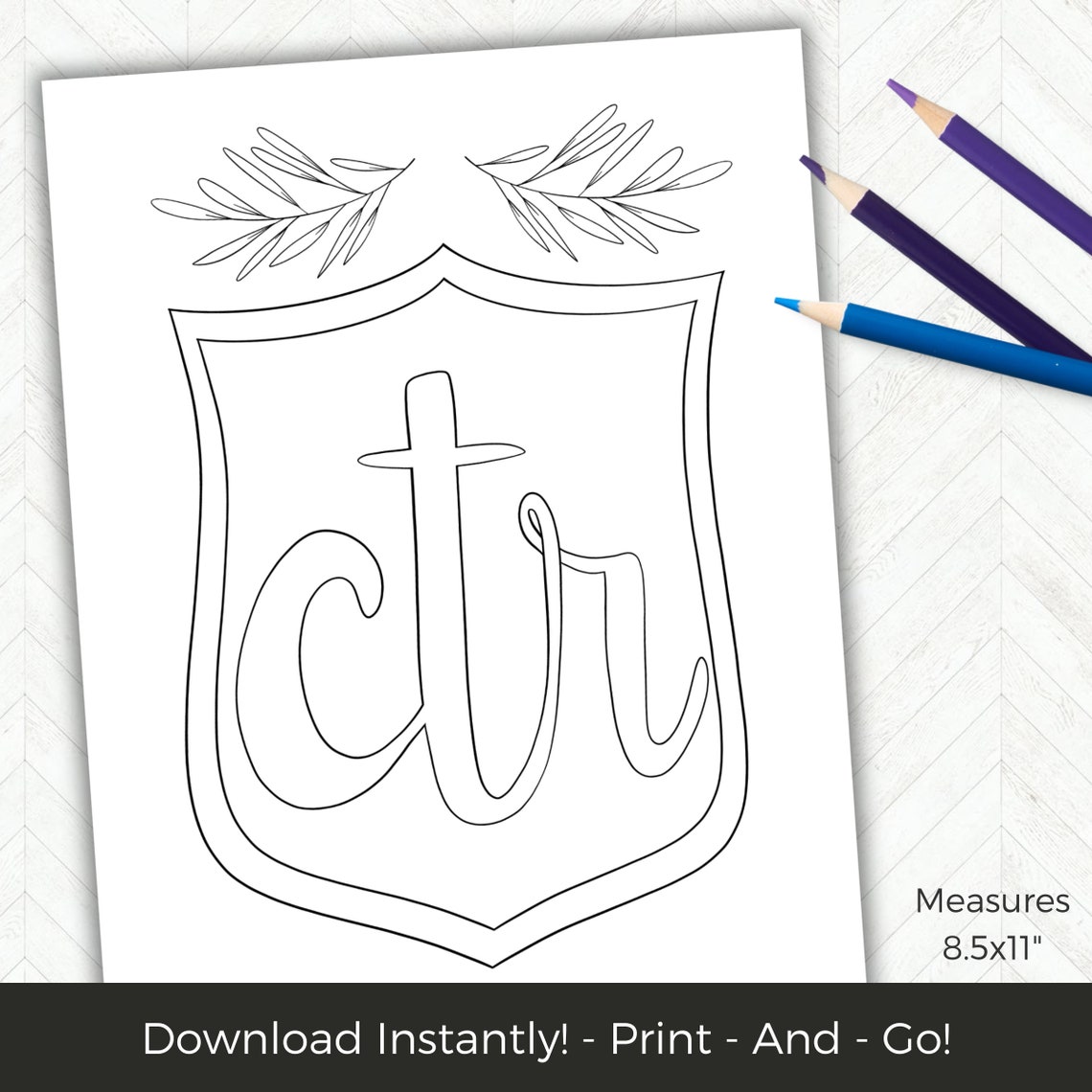 Choose the Right LDS Primary Music Coloring Page, LDS General ...
