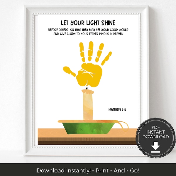 Let Your Light Shine - Etsy