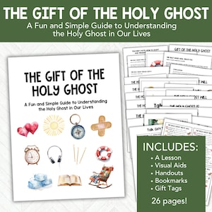 The Gift of the Holy Ghost Talk With Lesson, Visuals, Handout, Gift ...