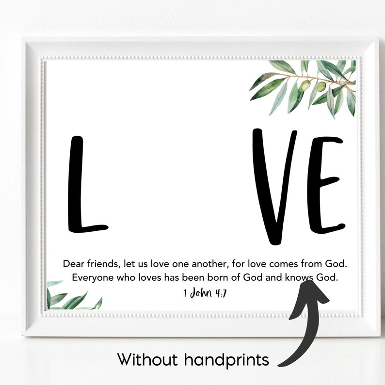 Kids Bible Crafts Christian Printable Handprint Art for Kids - Etsy