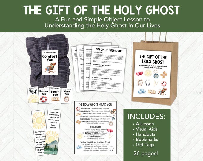 The Secret Ingredient | LDS Baptism Talk for Kids | Talk on Holy Ghost ...