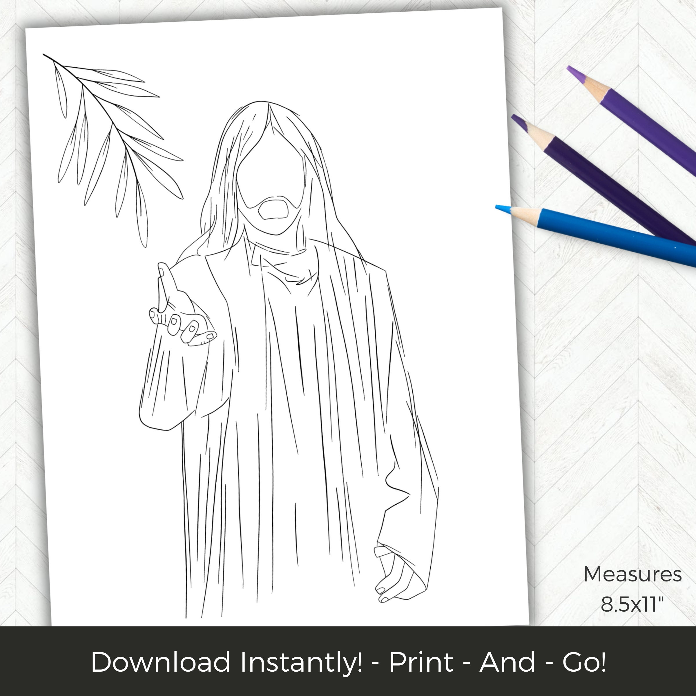 Bible Story Coloring Pages, Printable Easter Coloring Pages, Sunday ...