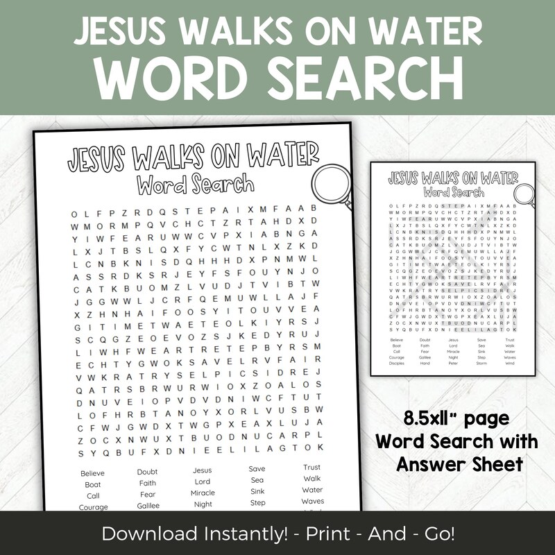 Walk on Water - Etsy