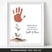 God is Love Printable Bible Handprint Art, Handprint Craft, Christian ...