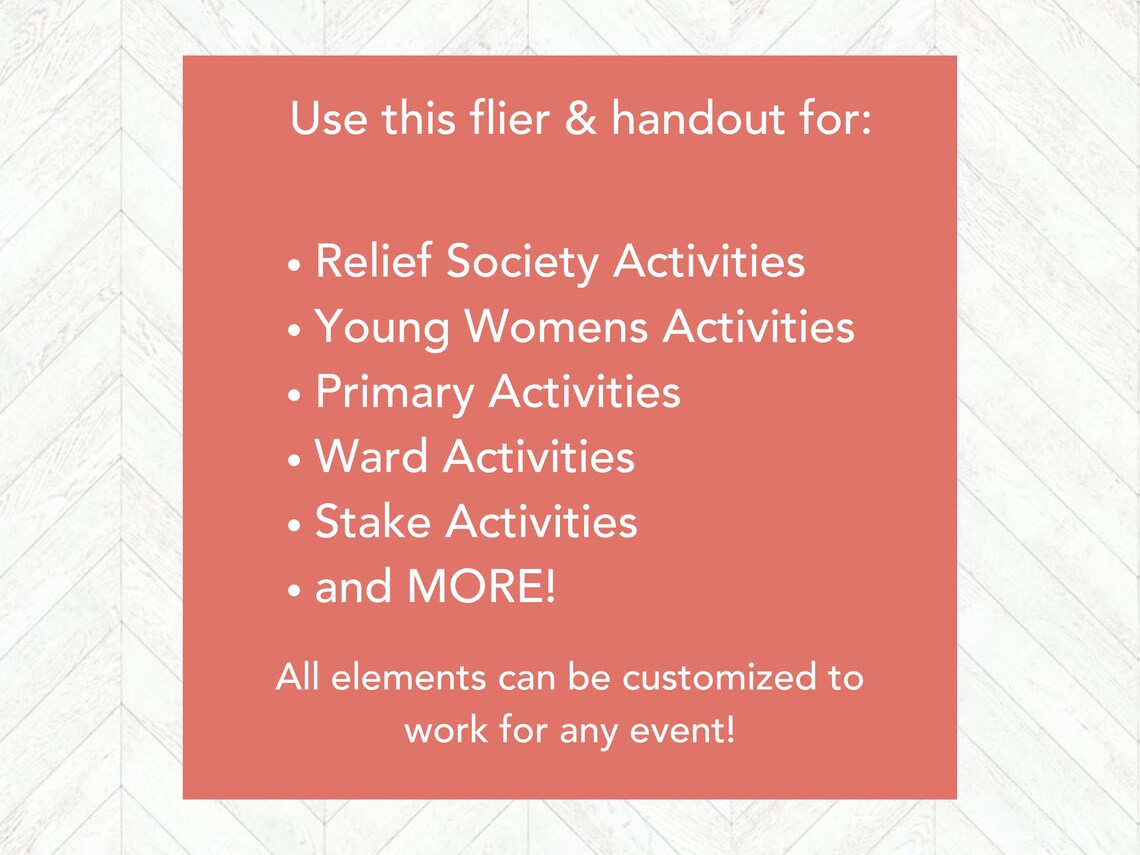 Remember Me Relief Society Family History Activity Invitation, EDITABLE ...